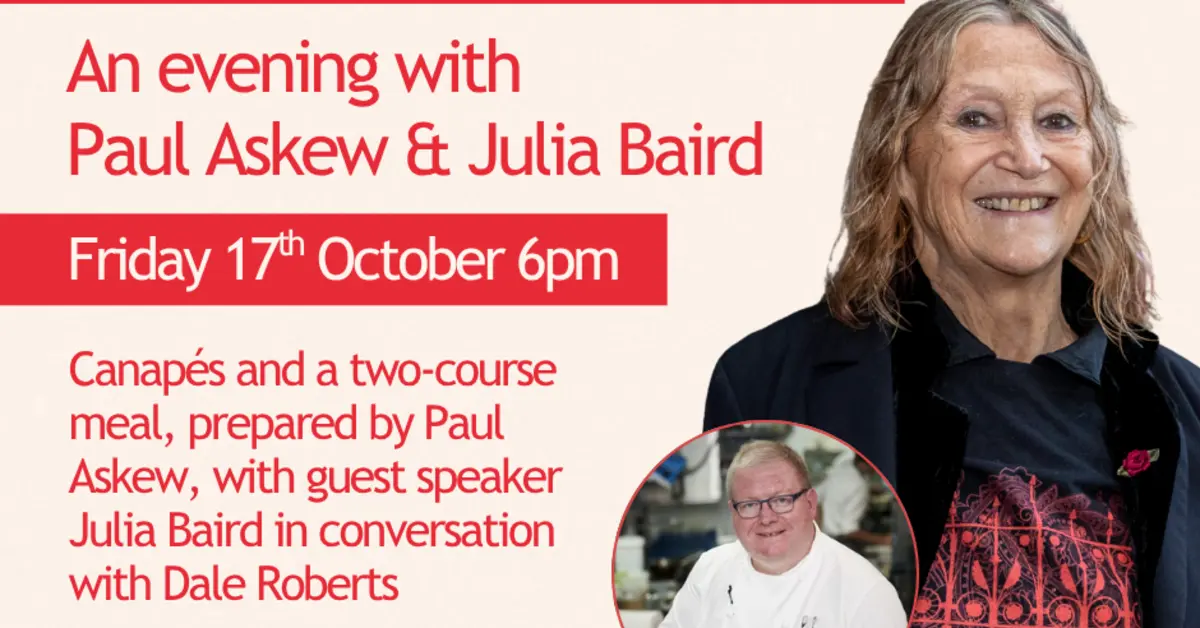 Sunset Supper: An evening with Paul Askew and Julia Baird | Strawberry ...